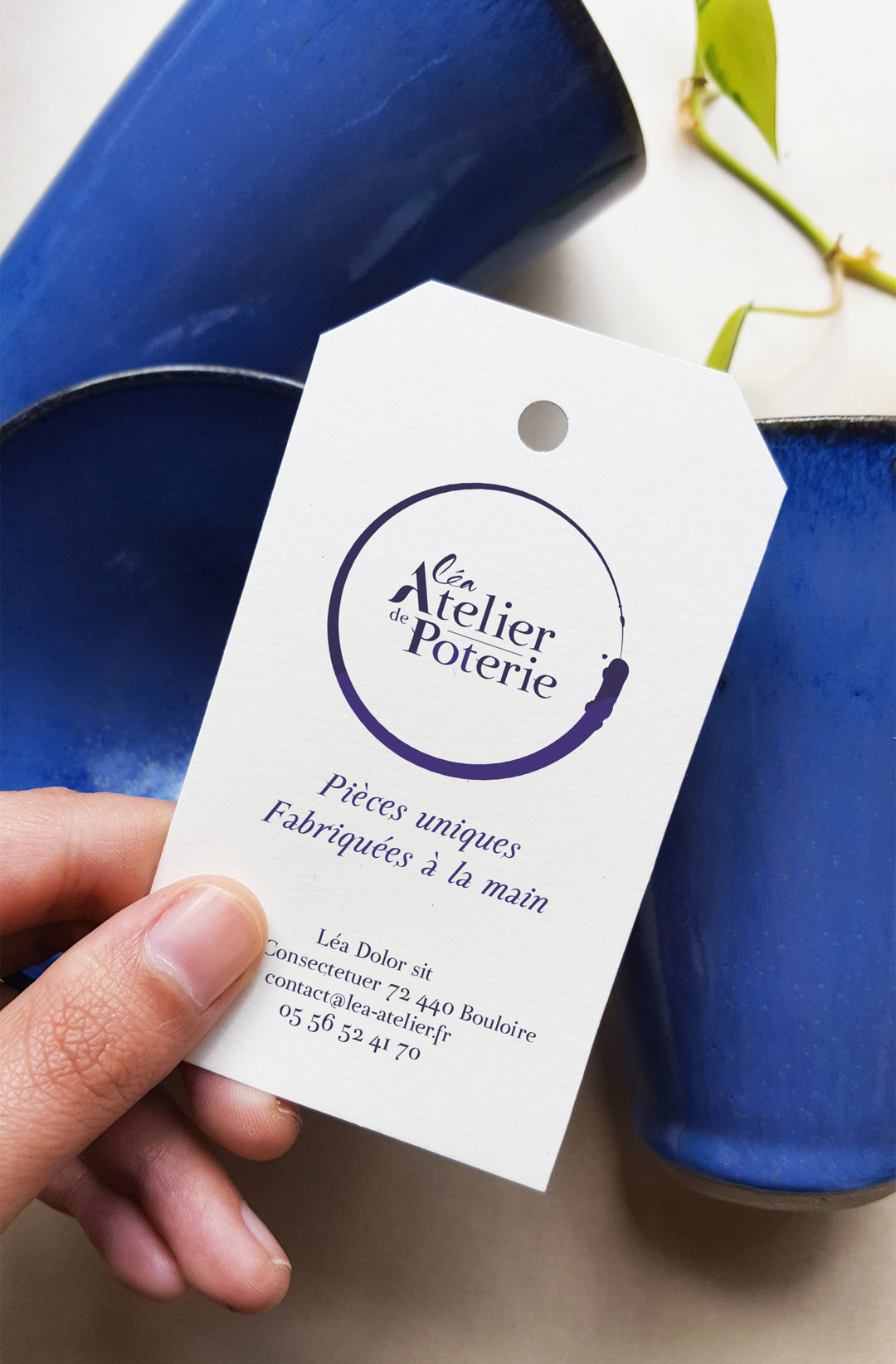 Léa Atelier de Poterie - carole mariet linogravures et risographies